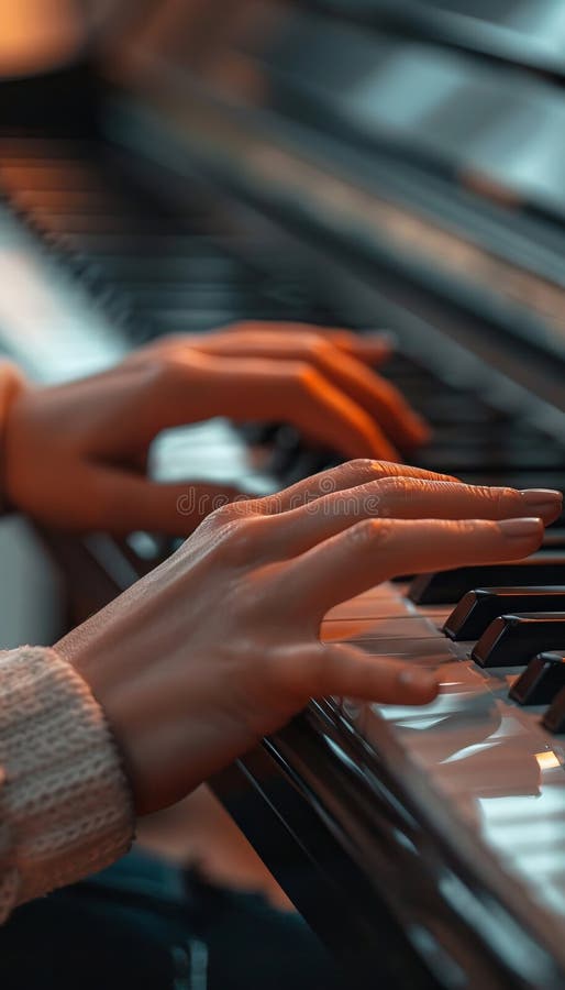 Expressive Hands Performing Piano Capturing the Artistry and Skill of ...