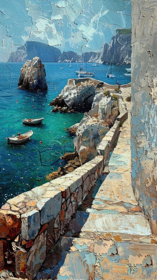 Expressive Impasto Landscape, Capturing the Texture and Depth of ...