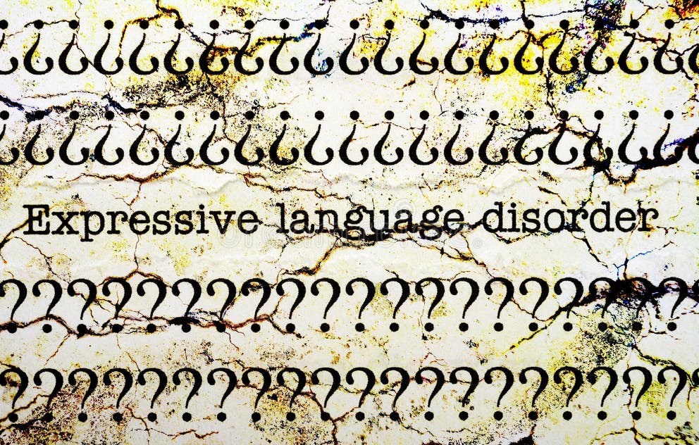 Expressive Language Disorder Stock Photo - Image of language, icon ...