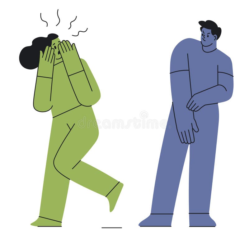 Expressive Vector People Illustration Stock Illustration - Illustration ...