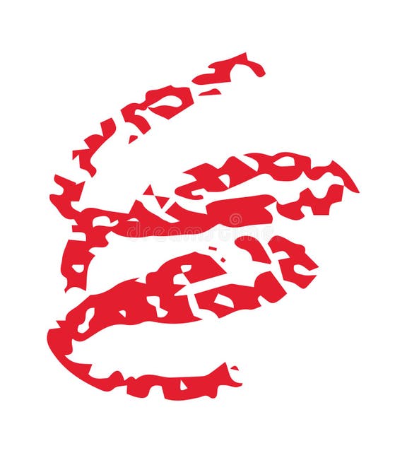 Expressive Red Crayon Doodle Vector for Bold Designs, Children S ...