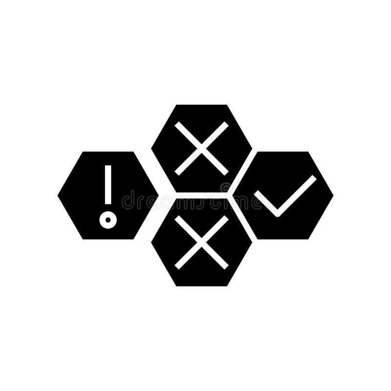 Expressive Solutions Black Icon, Concept Illustration, Vector Flat ...