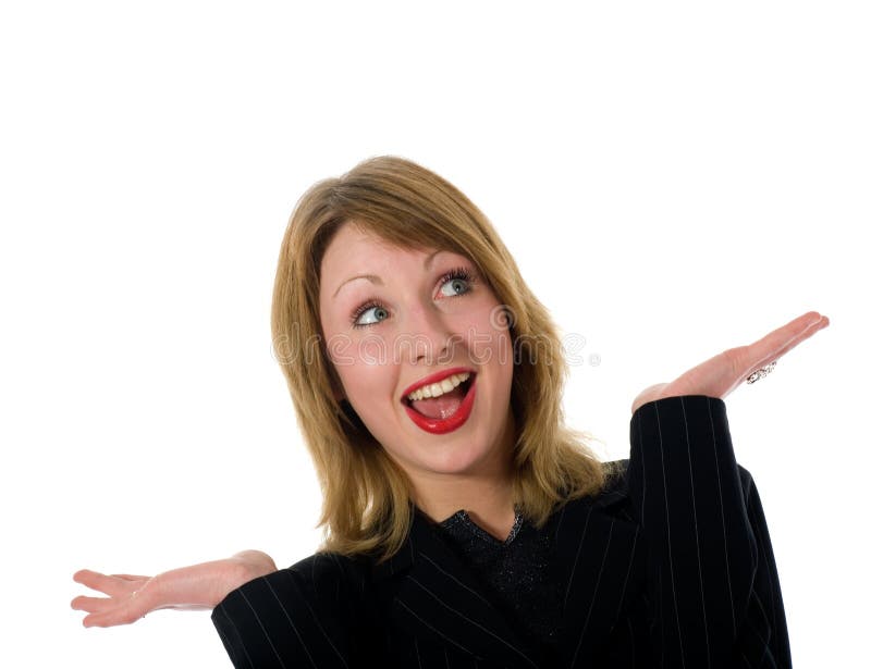 Five expressive people stock photo. Image of isolated - 3330732