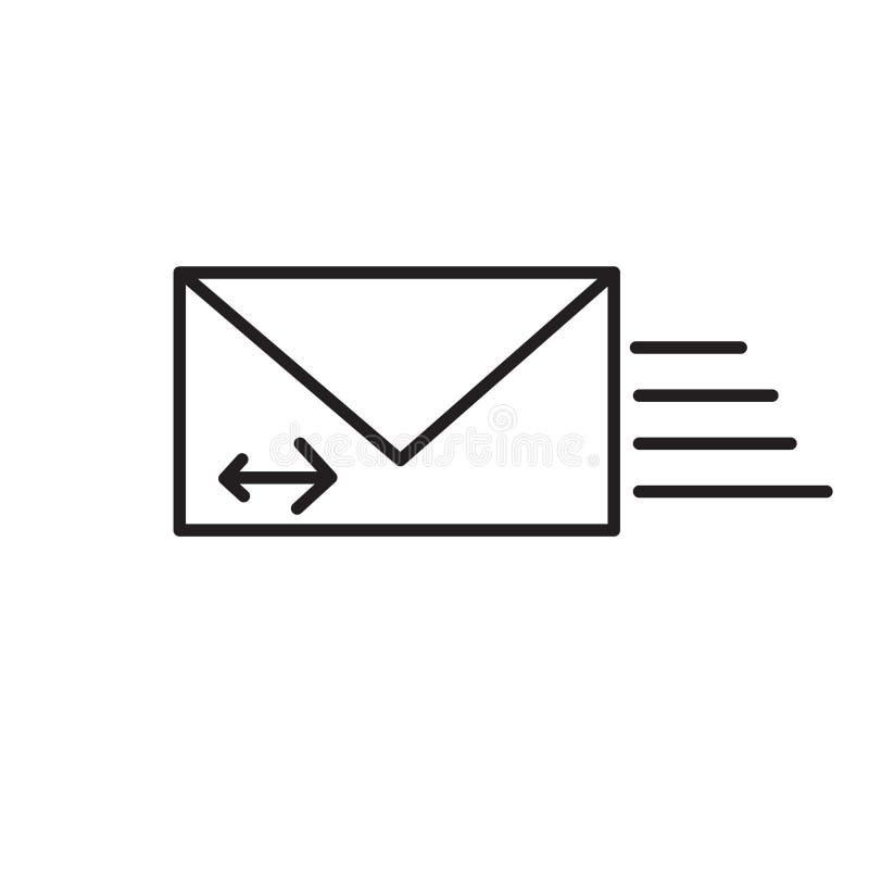 Expressline in Thin Line Black Color. Flat Simple Vector Symbols ...