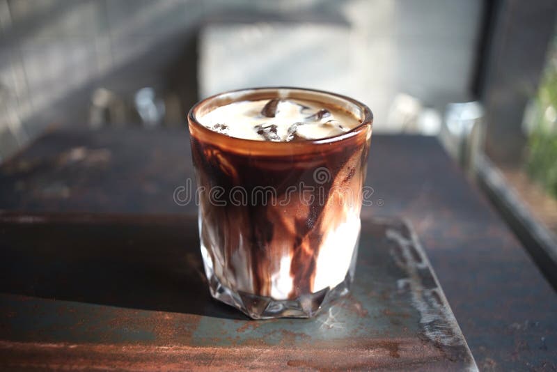 Chocolate Expresso Cake with Red Wine Stock Image - Image of espresso ...