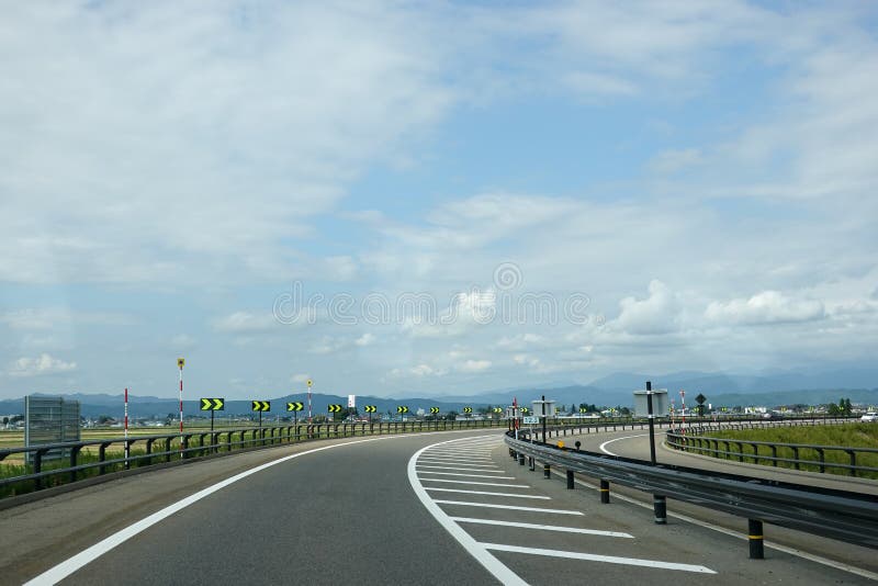 Expressway Japan in Landscape Day Stock Image - Image of japann, urban ...