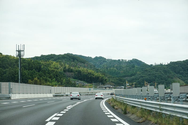 Expressway Japan in Landscape Day Editorial Image - Image of pier ...