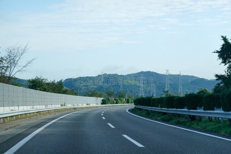 Expressway Japan in Landscape Day Stock Image - Image of urban, japann ...