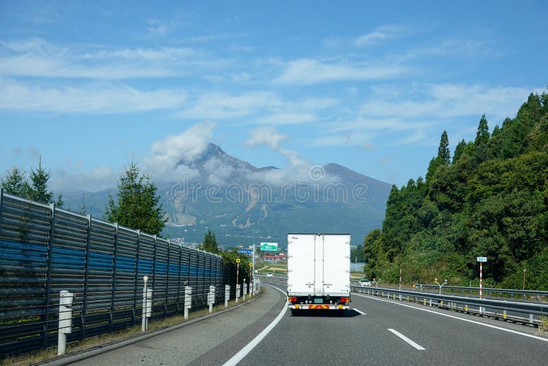 Expressway Japan in Landscape Day Stock Image - Image of landscape ...