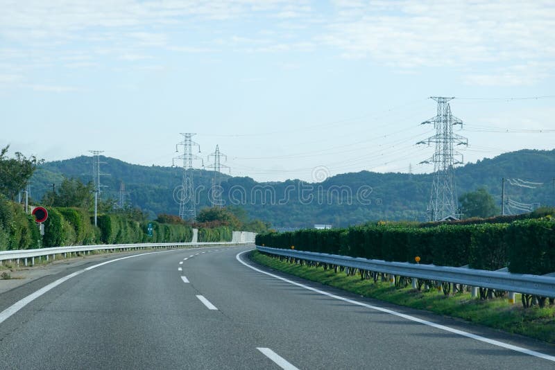 Expressway Japan in Landscape Day Stock Photo - Image of urban, japann ...