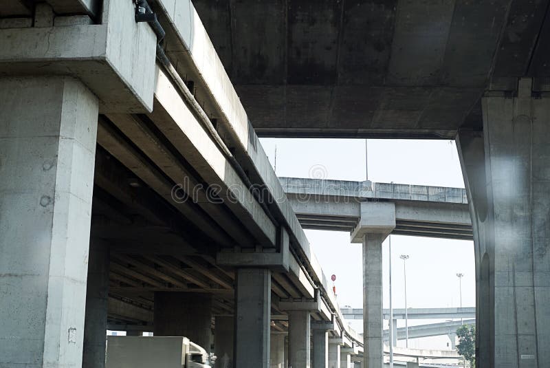 Expressway and Ring Road System Stock Photo - Image of head, overhead ...