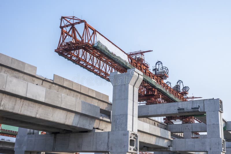 Expressway Road Construction Overpass Bridge Junction Way Speed Drive ...