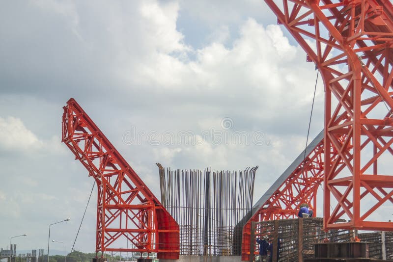 Expressway Road Construction Overpass Bridge Junction Way Speed Drive ...