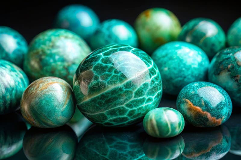 Stunning Amazonite Gemstone Unveiling Natural Beauty in Turquoise and ...