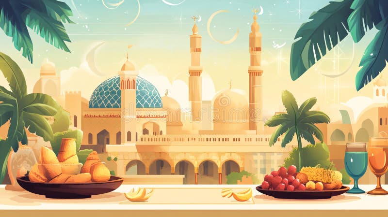 Exquisite Arabic Restaurant Menu Design Stock Illustrations – 11 ...