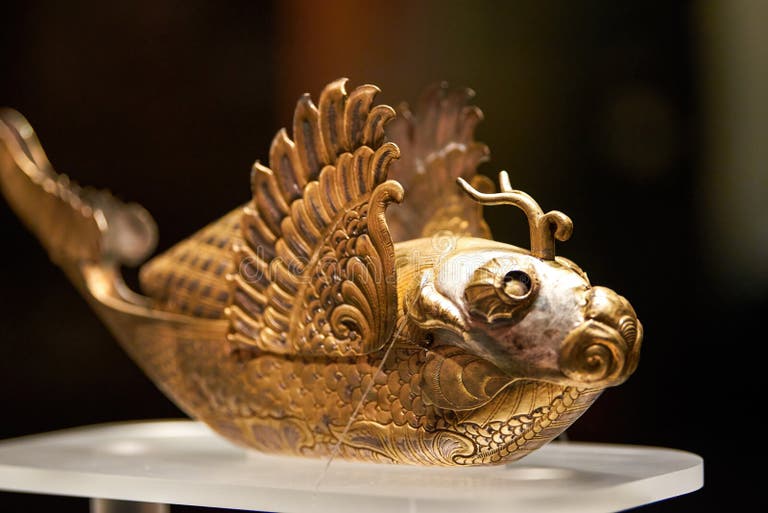 Exquisite Bronze Artifacts of Ancient China Editorial Image - Image of ...