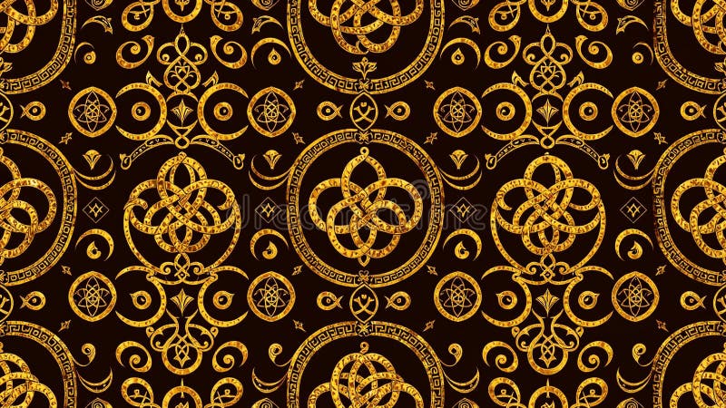 Captivating Celtic Knot Wallpaper Design Stock Illustrations – 120 ...