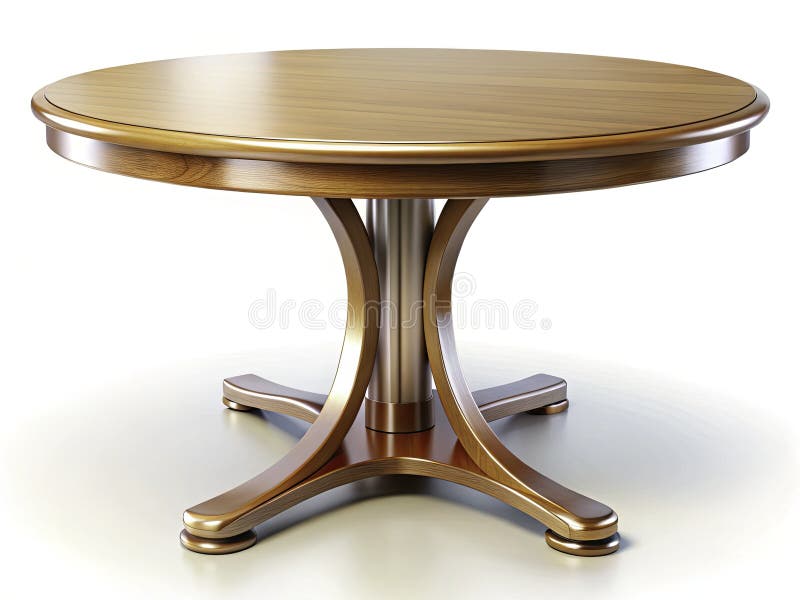 A Stunning 3D Rendered Modern Round Table Perfect for Dining ...