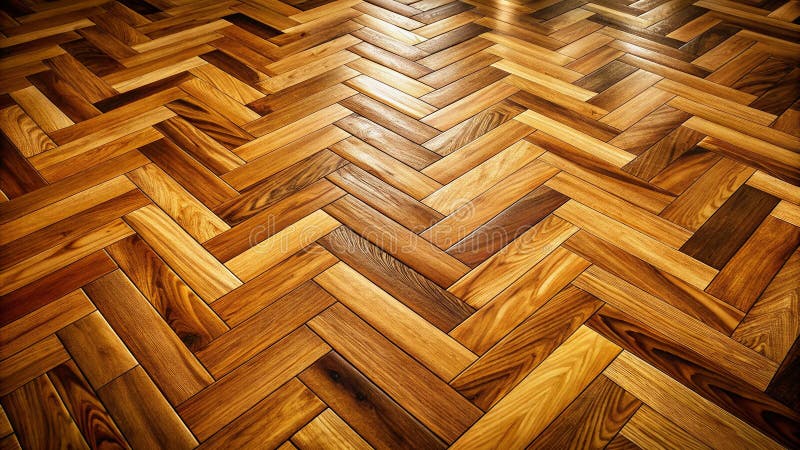Exquisite Dark Oak Herringbone Parquet Flooring a Luxurious LowLight ...