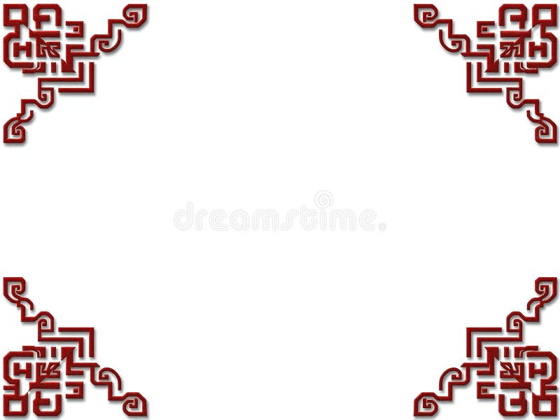 Chinese Frame Corners Stock Illustrations – 295 Chinese Frame Corners ...