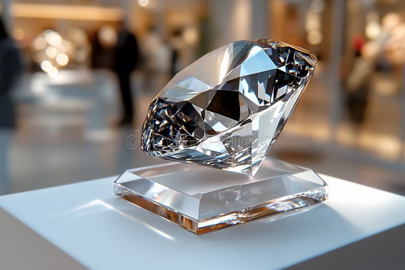 Exquisite Diamond Display stock image. Image of elegance - 354382753
