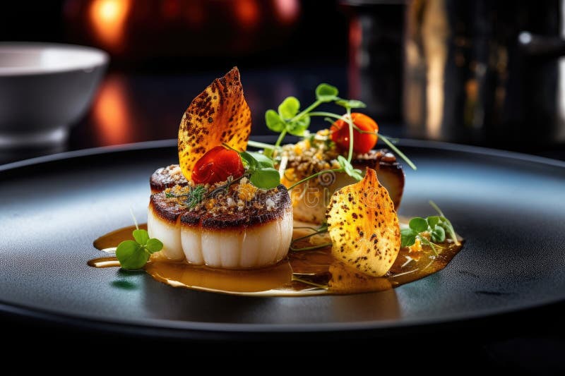 Exquisite Fine Dining stock illustration. Illustration of dinner ...