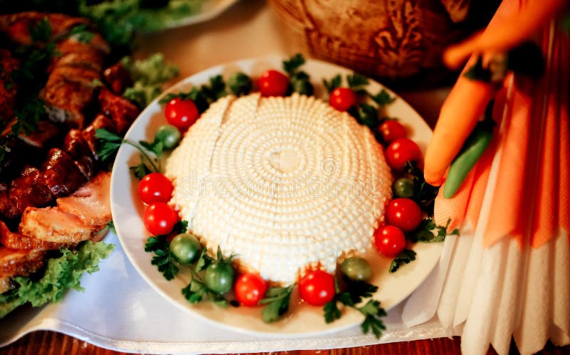 Exquisite dish stock photo. Image of bacon, parsley, marriage - 86366416