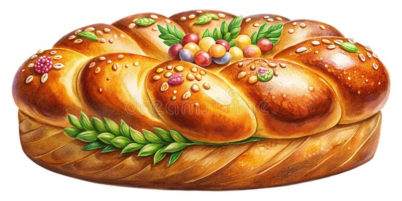 Exquisite Golden Paska Easter Bread Isolated Transparent Background for ...