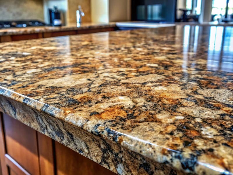 Exquisite Granite Countertop a CloseUp Exploration of Texture Veining ...
