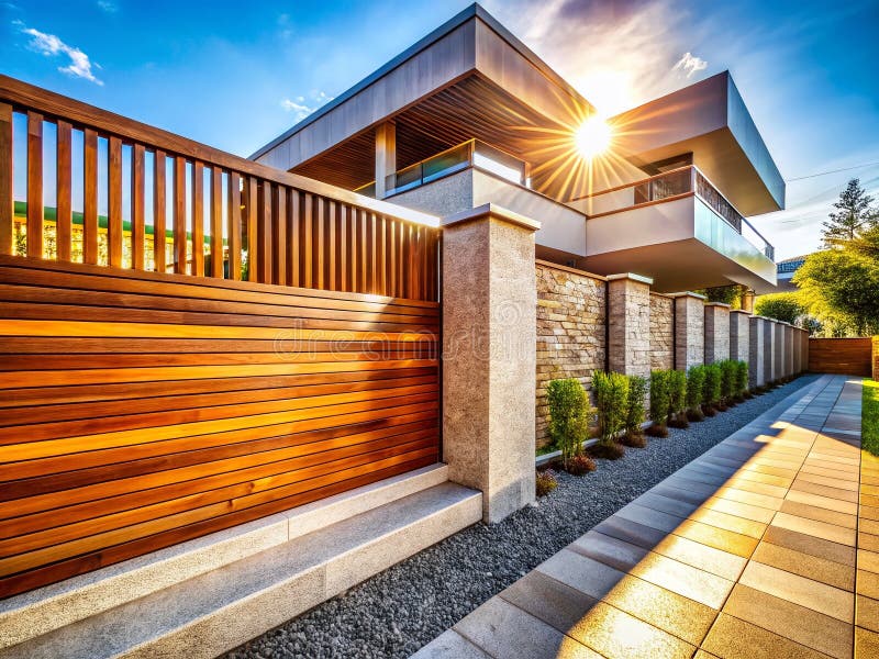 Exquisite Granite Stone Fence a Smooth Texture Background for ...