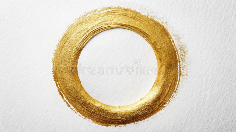 Handpainted Gold Circle Background Stock Illustrations – 366 ...