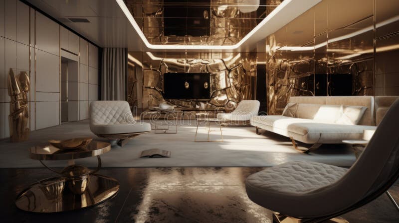 Luxury Interiors: Bionic Platinum and Gold Shine in Award-winning 8K HD ...