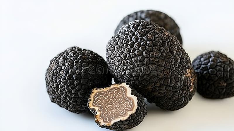 This Exquisite Image Features a Collection of Rare Black Truffles ...