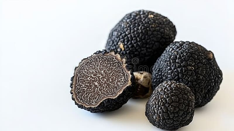 This Exquisite Image Features a Collection of Rare Black Truffles ...
