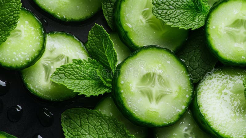 Exquisite Layout Sliced Cucumbers Stock Photos - Free & Royalty-Free ...
