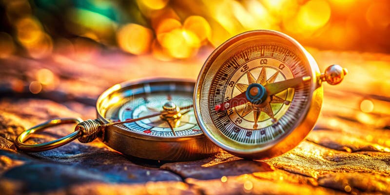 Exquisite Miniature Drafting Compass a CloseUp Exploration of Precision ...