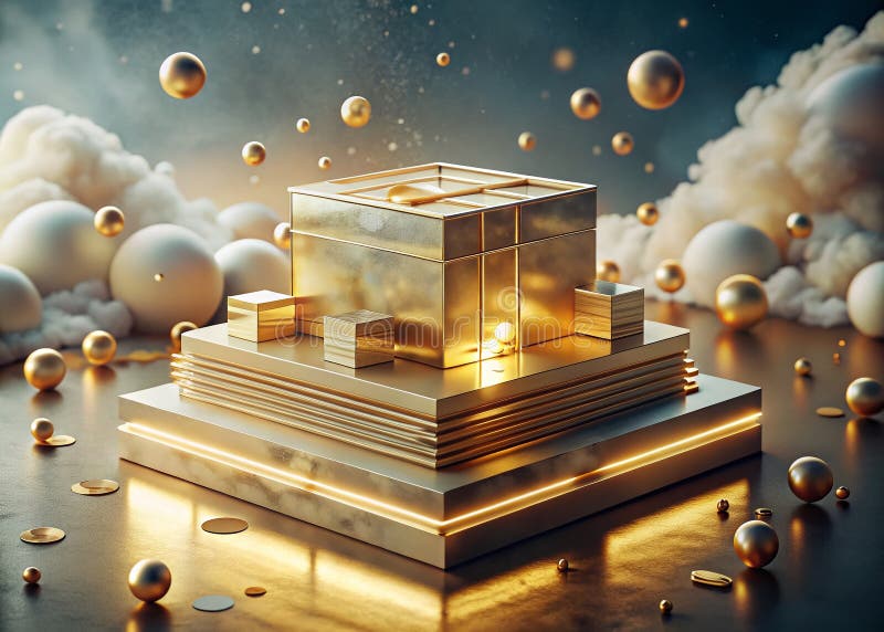 Exquisite Minimalist Foundation Box a Glowing HighEnd Presentation ...