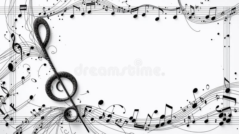 Border Music Frame Stock Illustrations – 12,419 Border Music Frame ...