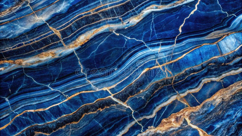 Exquisite Navy Blue Marble Texture a Dark Azure Stone Background for ...