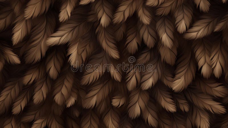 Exquisite Owl Feather Textures with Intricate Patterns, Soft Details ...