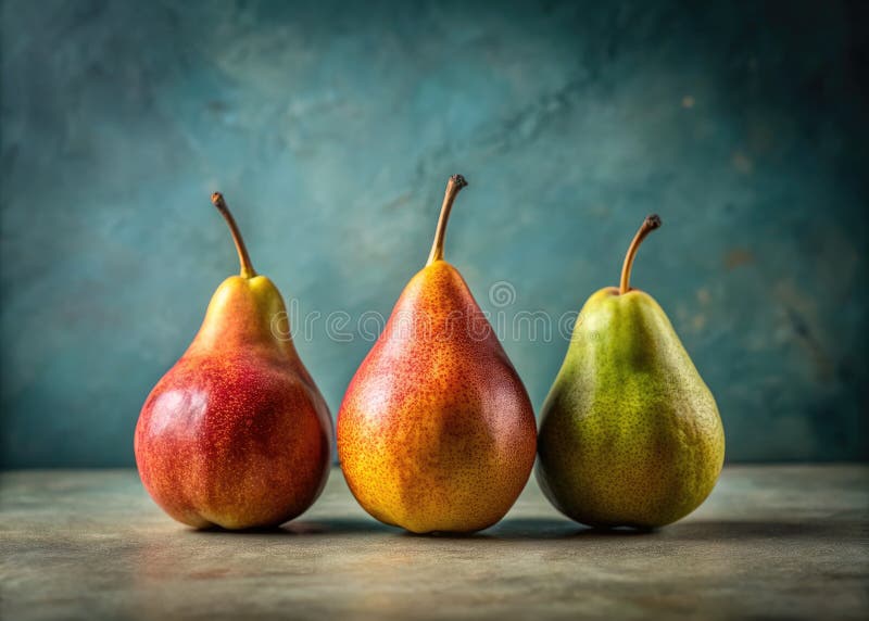 Exquisite Pear Still Life a Modern Sophisticated Composition Capturing ...