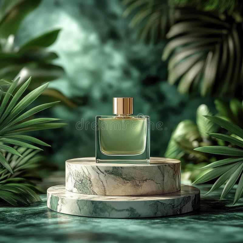 Exquisite Perfume Bottle on Elegant Display Stock Image - Image of ...