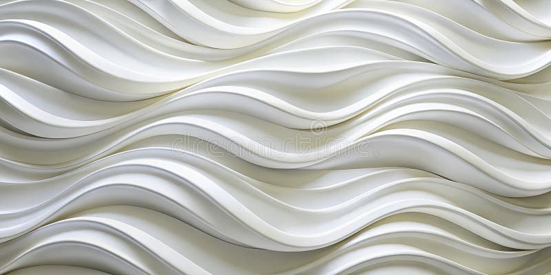 Elegant White Monochrome Seamless Wave Texture Background a Versatile ...