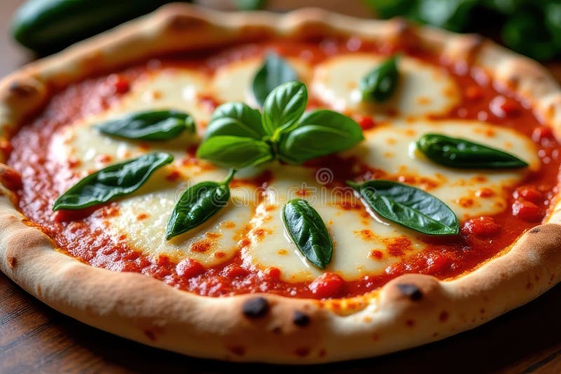 Exquisite Sicilian-Style Pizza Creations Stock Photo - Image of ...
