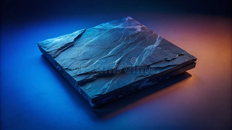 Exquisite Slate Stone Texture a Deep Gray and Blue Layered Surface ...