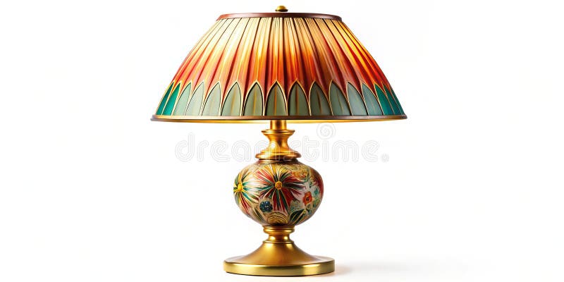 Modern Table Lamp Side View Elegant Design for Home Office or Study ...