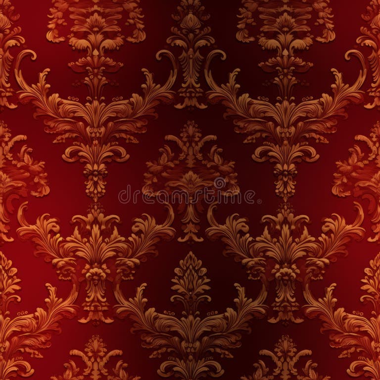 Exquisite and Timeless Victorian Wallpaper Textures Seamless Pattern ...