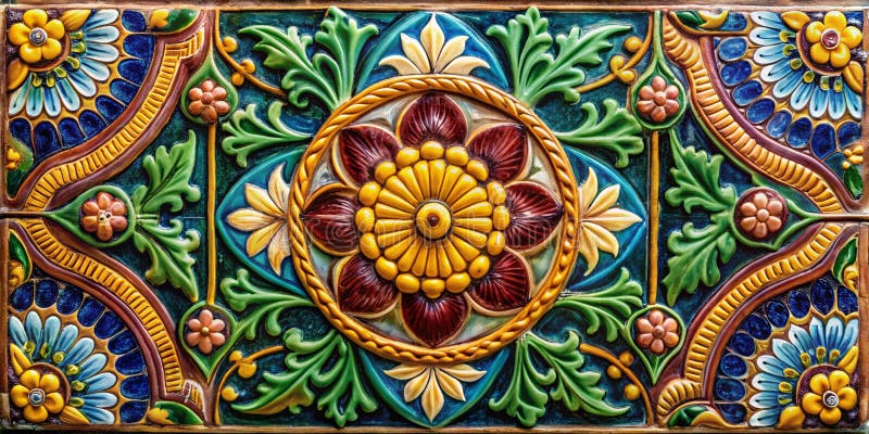 Exquisite Victorian Lustre Tile a Glimpse into the Opulence of the ...