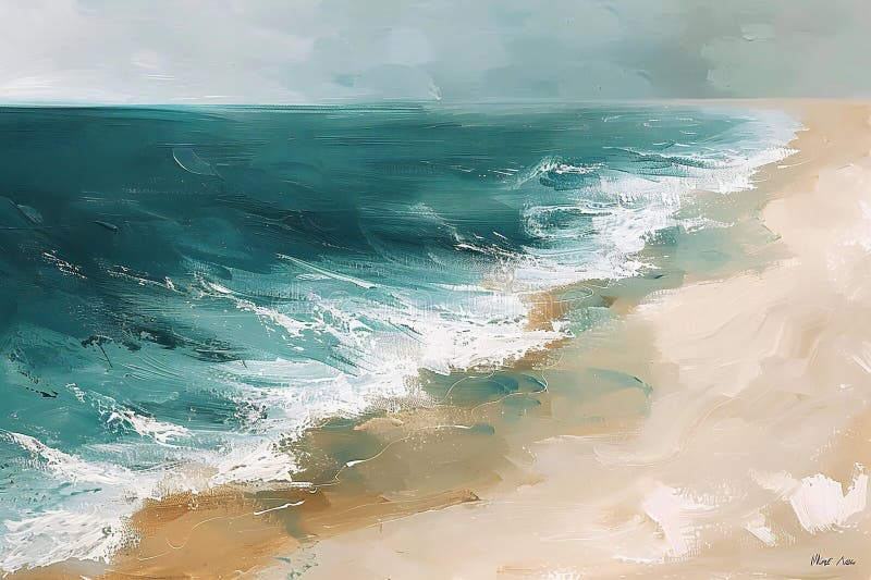 Exquisite Visual Highlighting Beach, Beach Scene, White Sand with Ocean ...