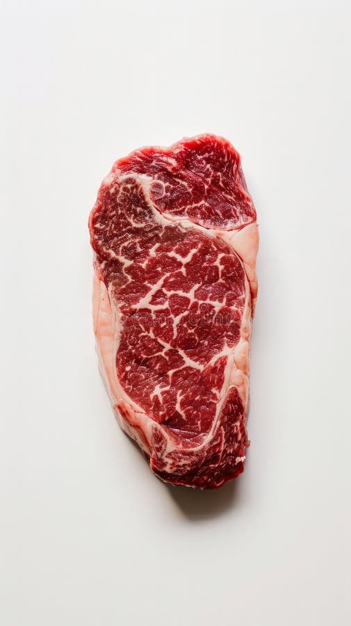 Exquisite Wagyu Beef on a Dark Slate, with a Touch of Salt, Showcasing ...